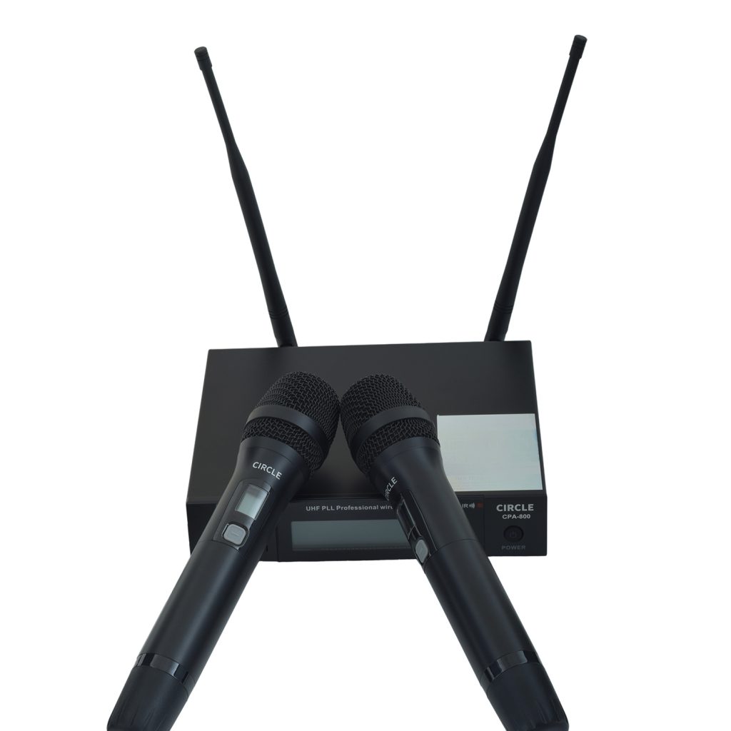 CPA 800 Dual Wireless Handheld Microphone System - Kiran Sales Corporation
